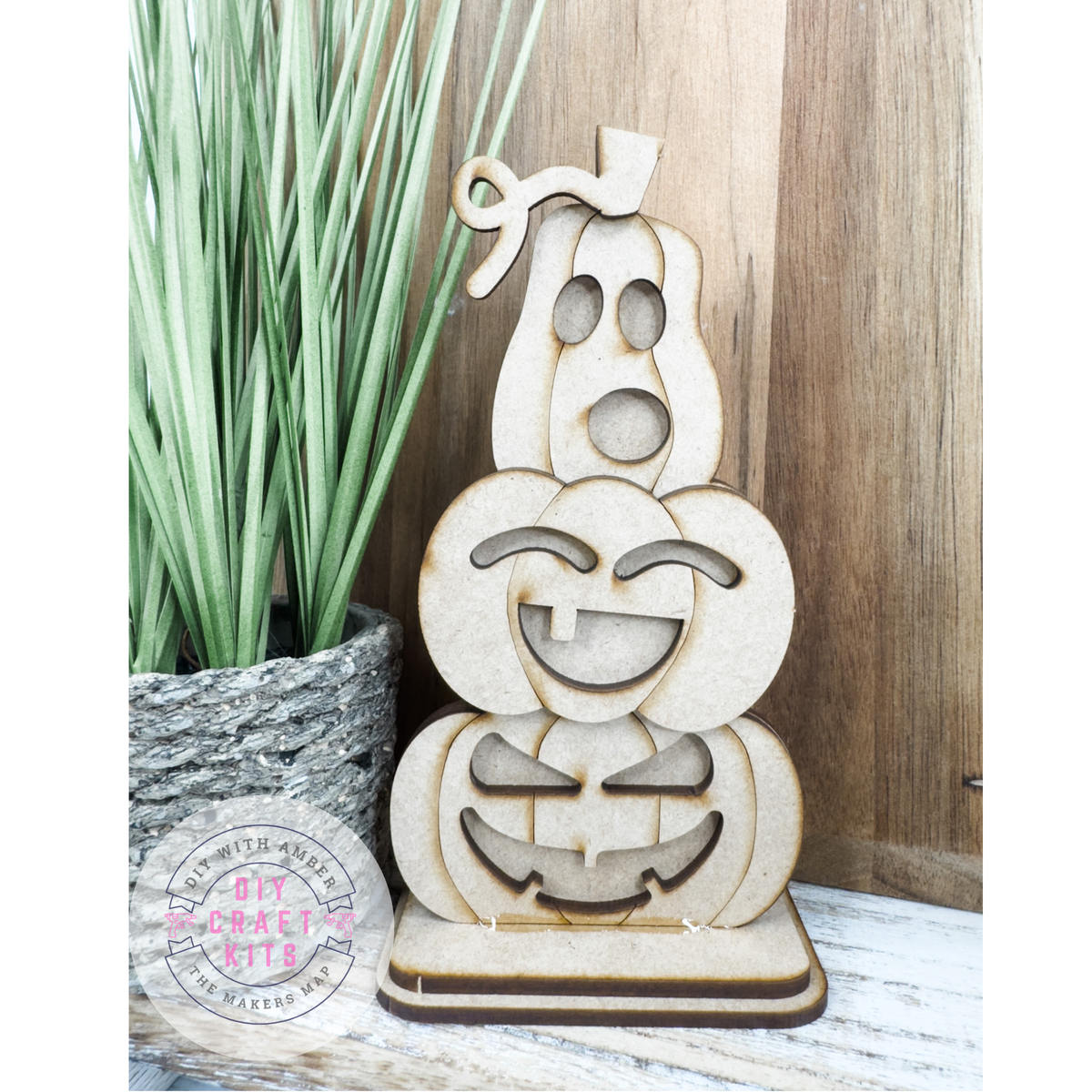 INVENTORY CLOSEOUT Little Jack-O-Lanterns Stacked DIY Craft Kit – The ...