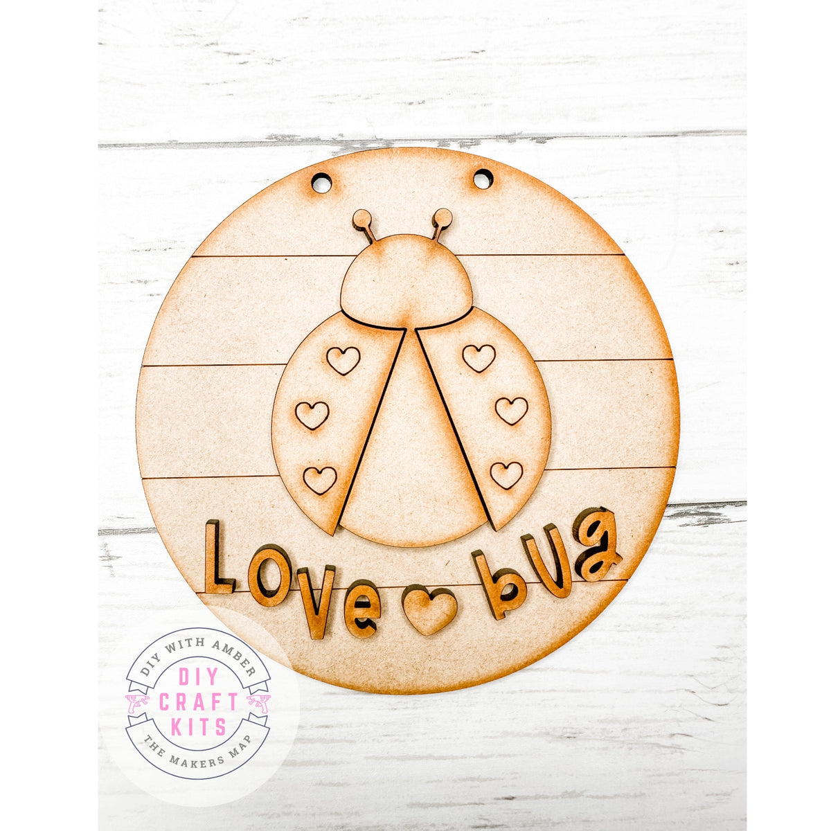 Love Bug 5 in Round DIY Kit – The Makers Map - DIY with Amber