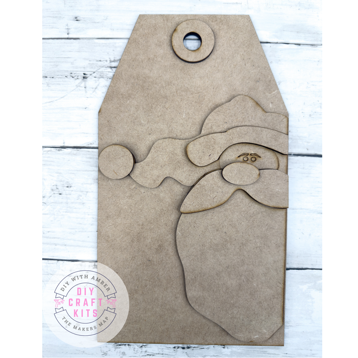 Primitive Santa Claus Cutting Board DIY Kit – The Makers Map - DIY with ...
