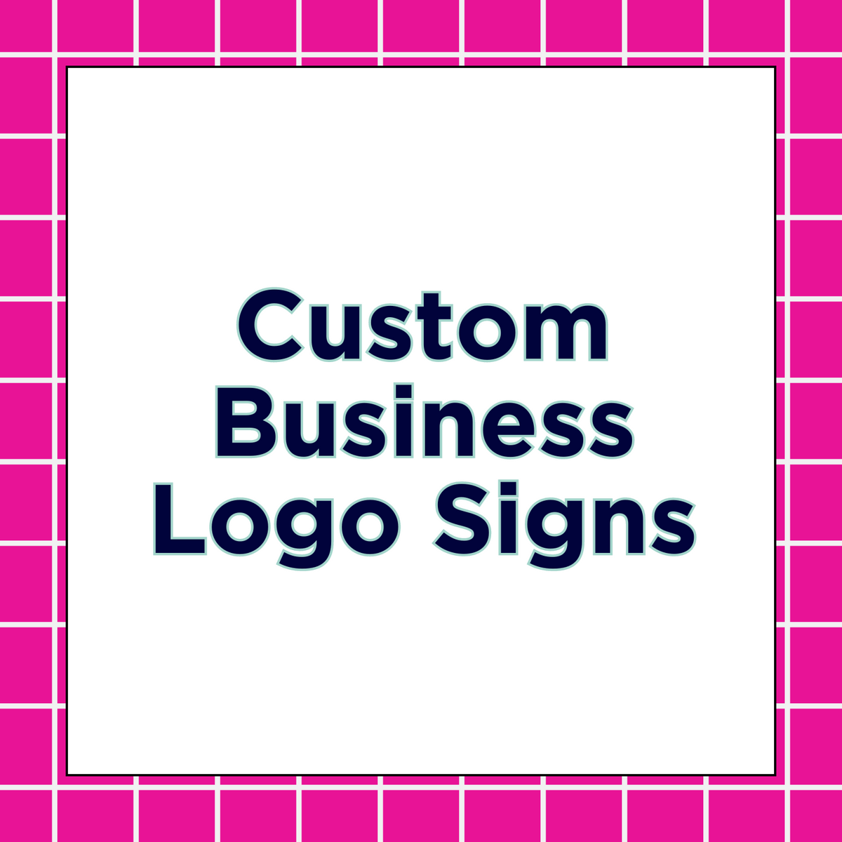 Custom Business Logo Signs – The Makers Map - DIY with Amber