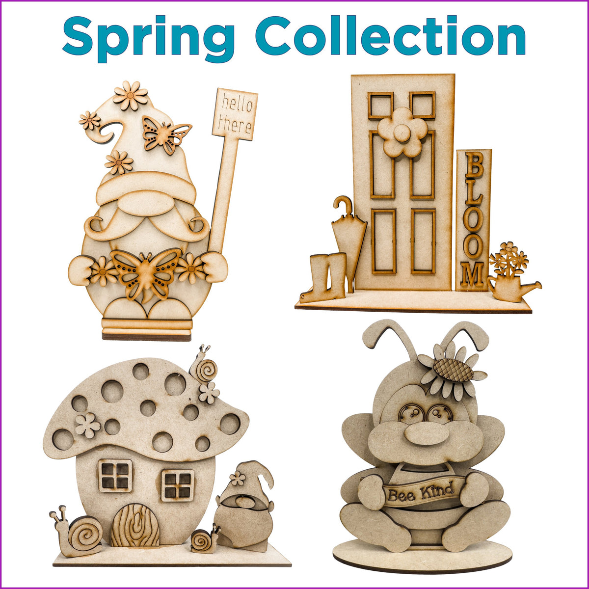 Spring DIY Kits – The Makers Map - DIY with Amber