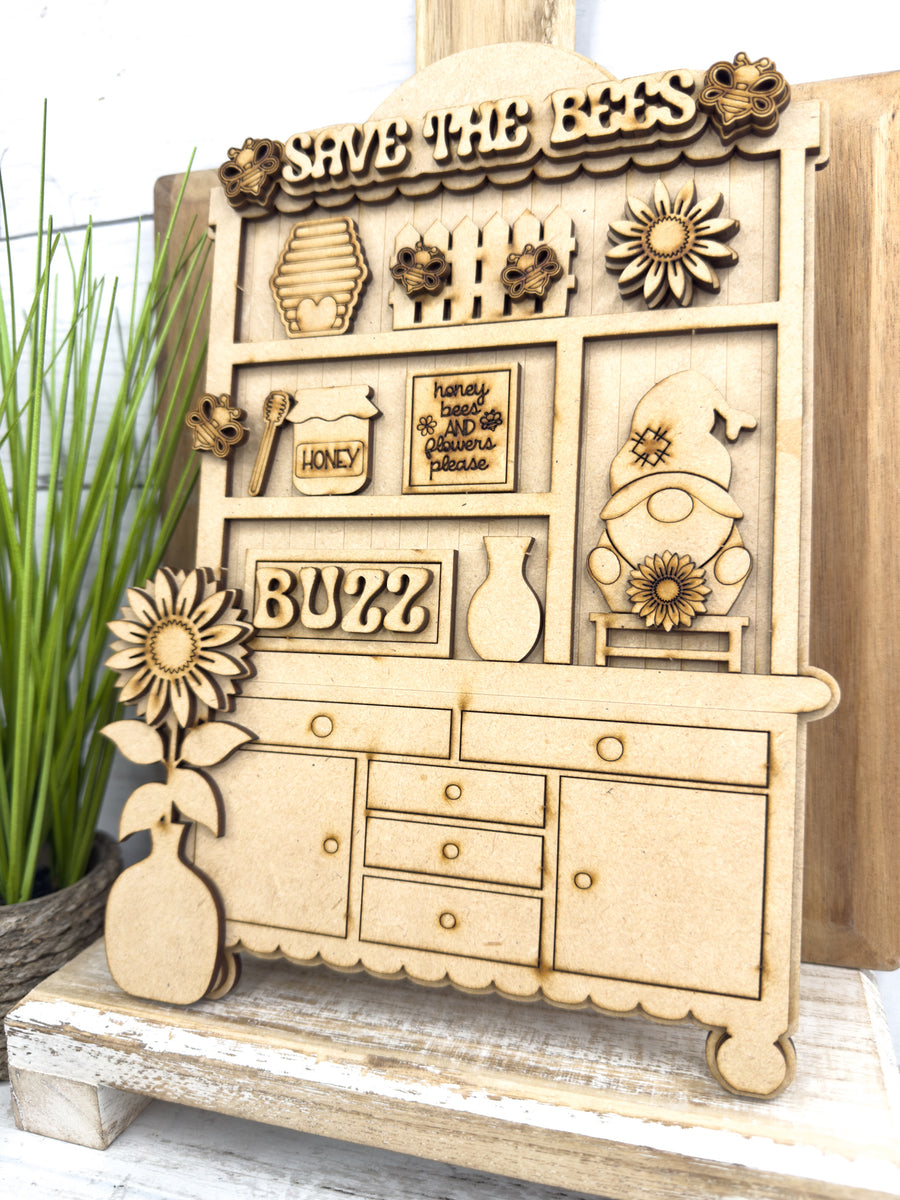 Fancy Mini Bees Hutch DIY Craft Kit – The Makers Map - DIY with Amber