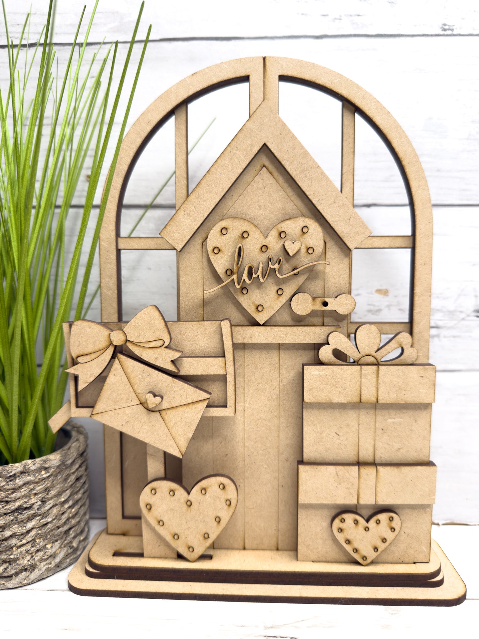 Love Letter Valentine Trio Insert for Interchangeable Window Base DIY ...