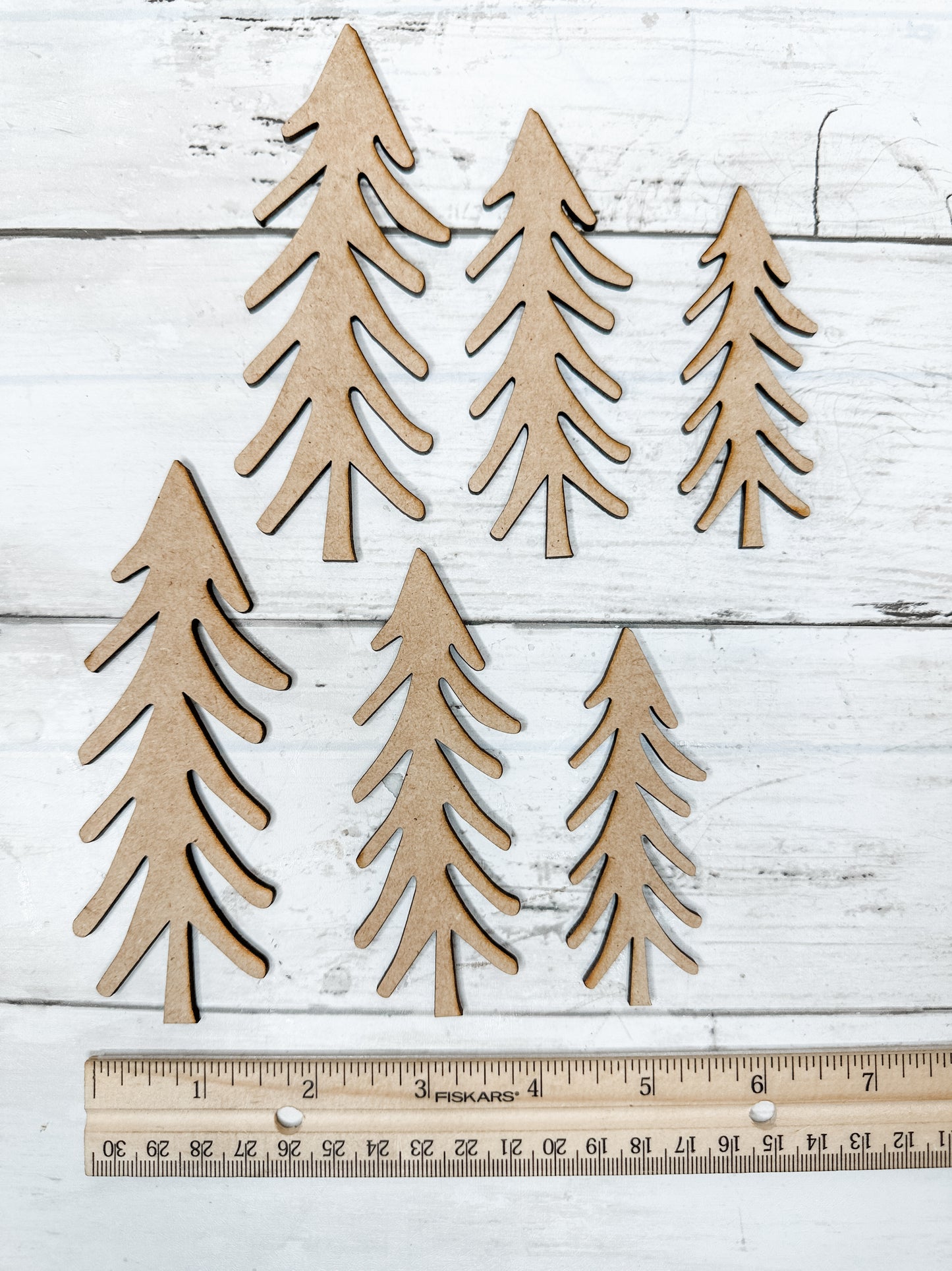 Set of mini Tree Shape Cut Outs DIY Kit – DIY with Amber