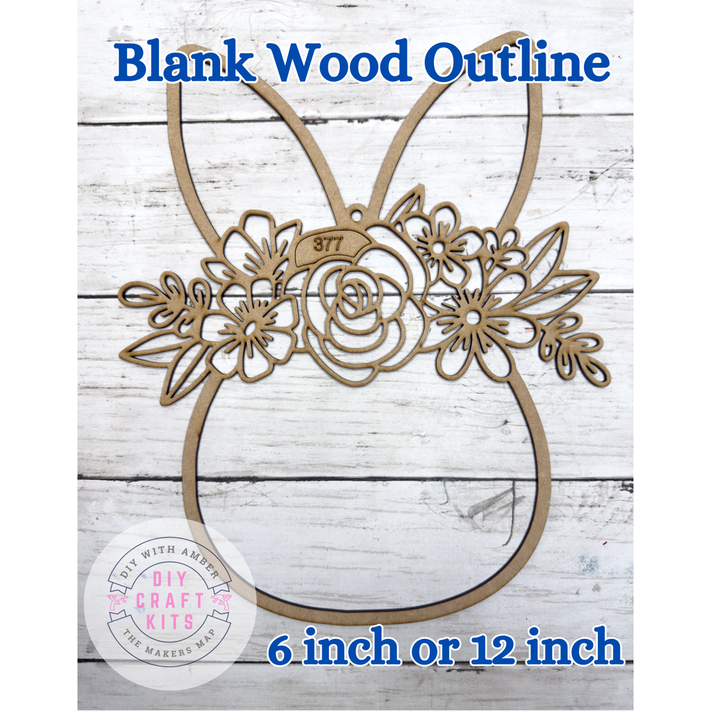 Laser Cut Outline Frames – The Makers Map - DIY with Amber