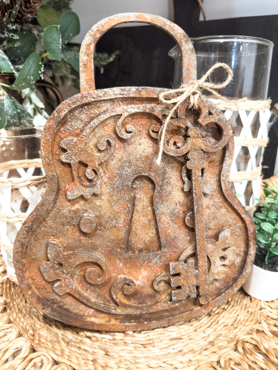 Antique Lock and Key Sign DIY Kit – The Makers Map - DIY with Amber