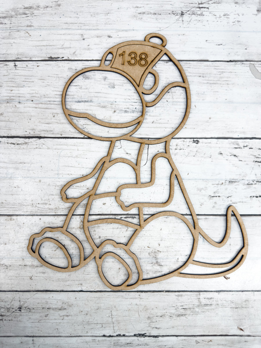 BULK Style 138 Dinosaur Framed Cut Outline Frame Blank – The Makers Map ...