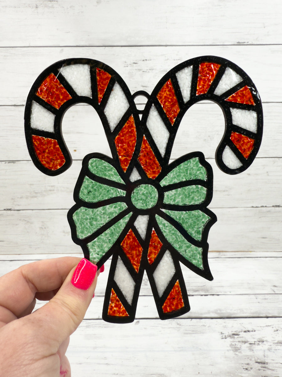 BULK Style 181 Candy Canes Laser Cut Outline Frame Blank – The Makers ...