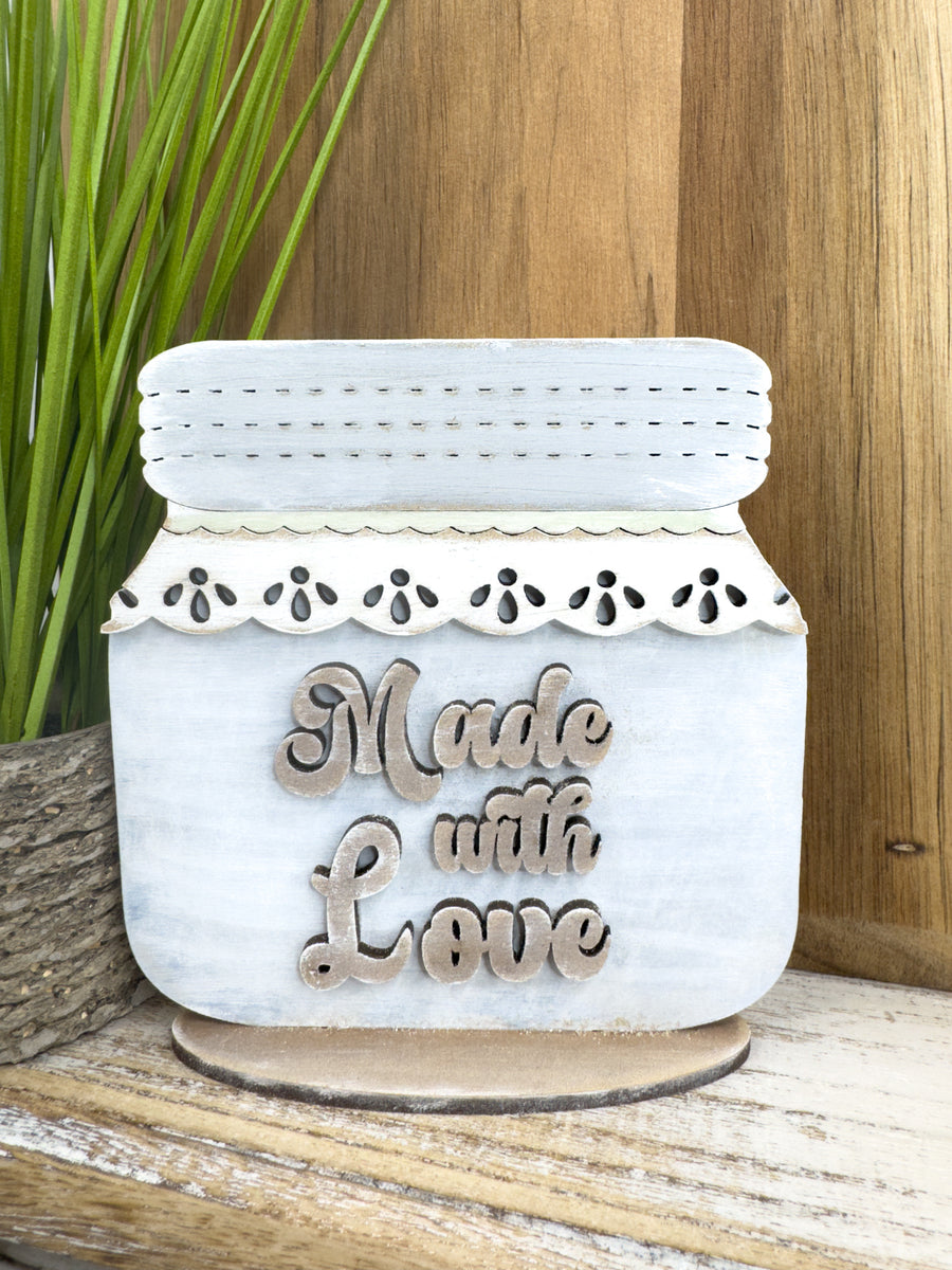 Jar Sitter Interchangeable Add On Base DIY Kit – The Makers Map - DIY ...