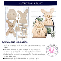 Big Bunny Couple DIY Kit – DIY with Amber