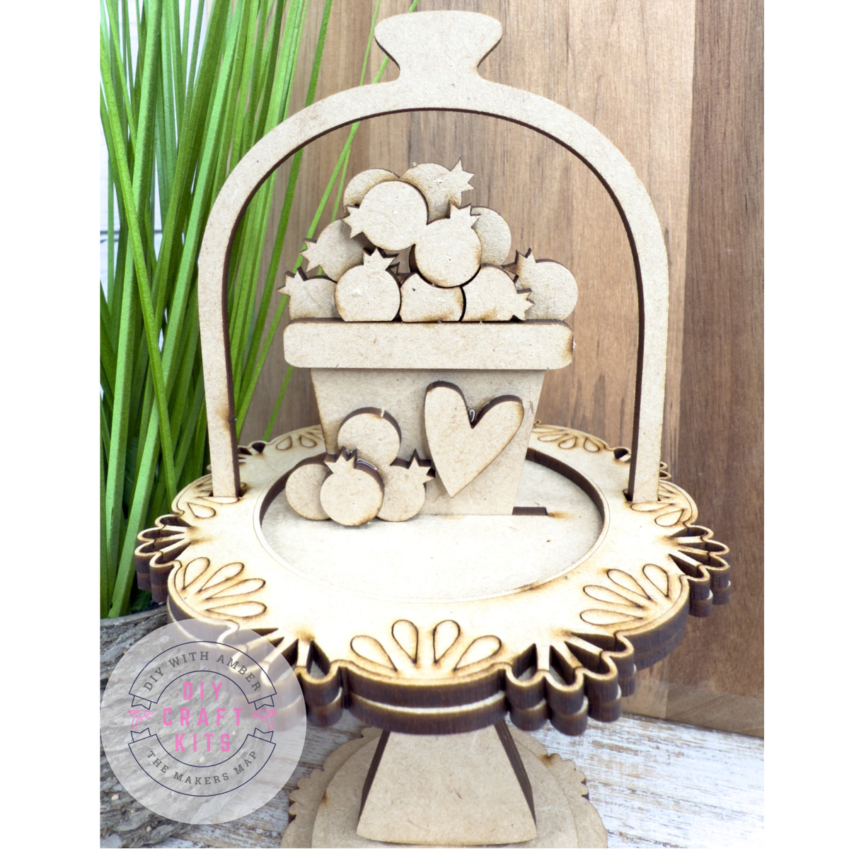 Blueberries Cake display Add on Insert kit – The Makers Map - DIY with ...