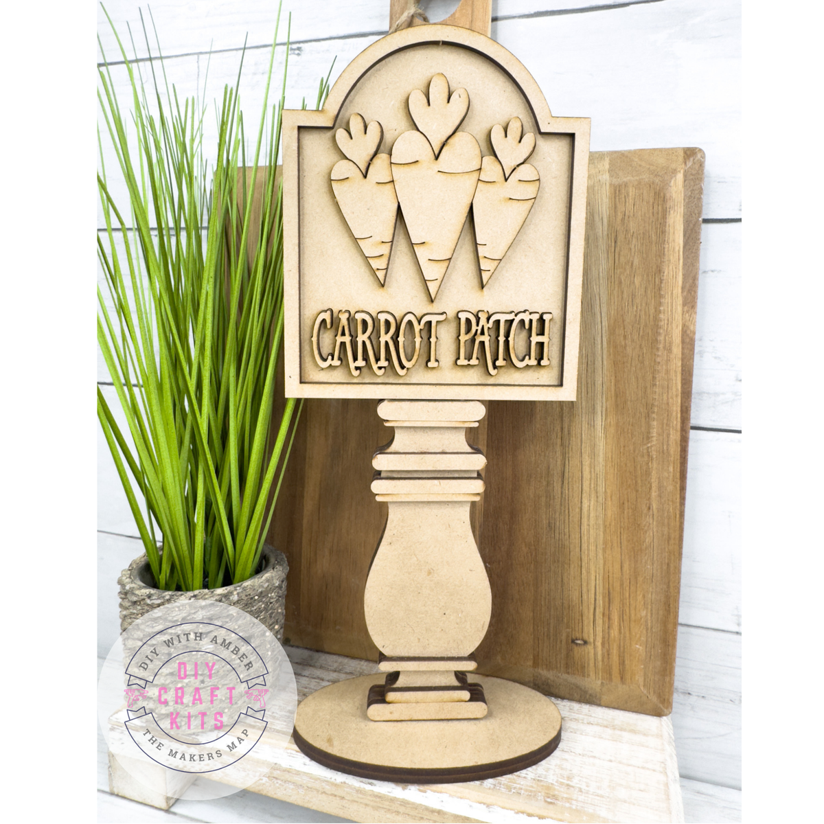 Carrot Patch Insert for Spindle Base – The Makers Map - DIY with Amber