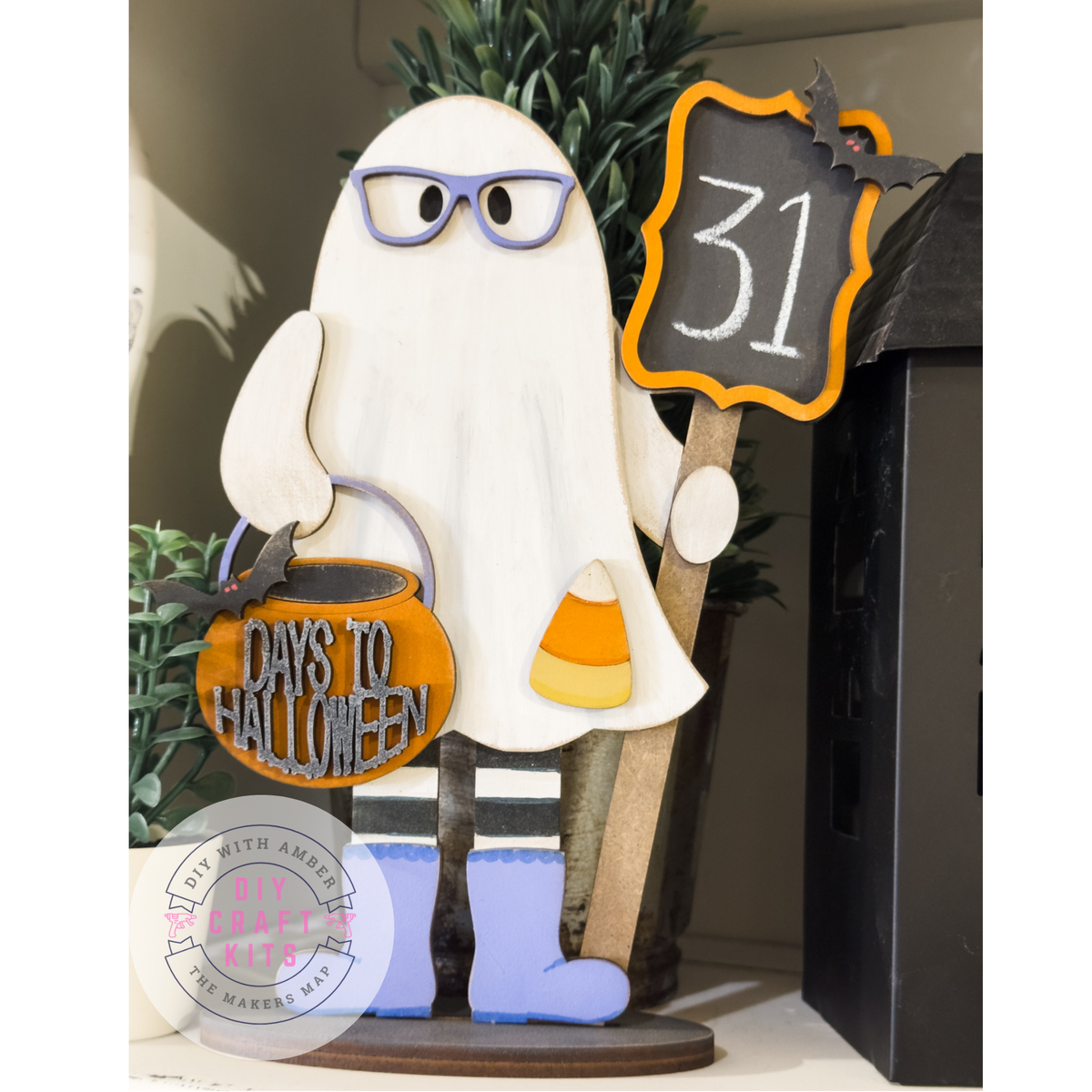 Countdown Ghost DIY Kit – The Makers Map - DIY with Amber