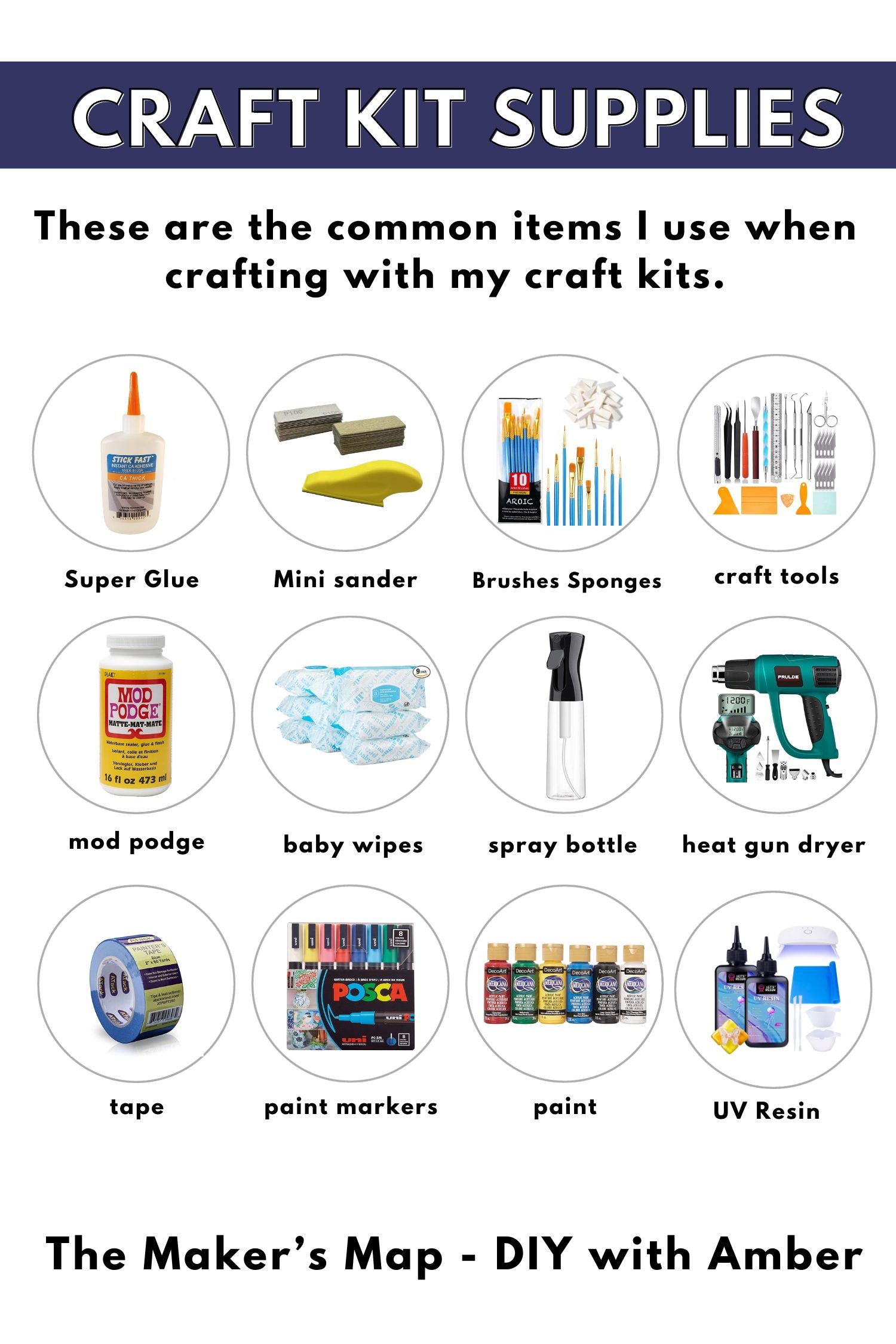 Craft Kits Information – DIY with Amber