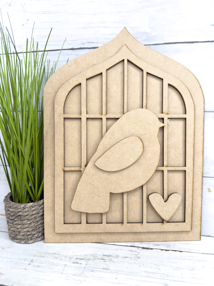 Primitive Cage with bird DIY Kit – The Makers Map - DIY with Amber