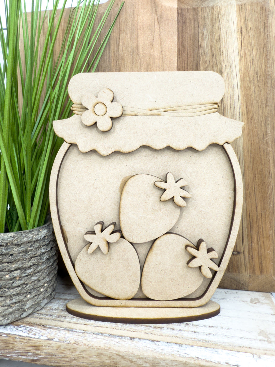 Strawberry Jar Sitter DIY Kit – The Makers Map - DIY with Amber