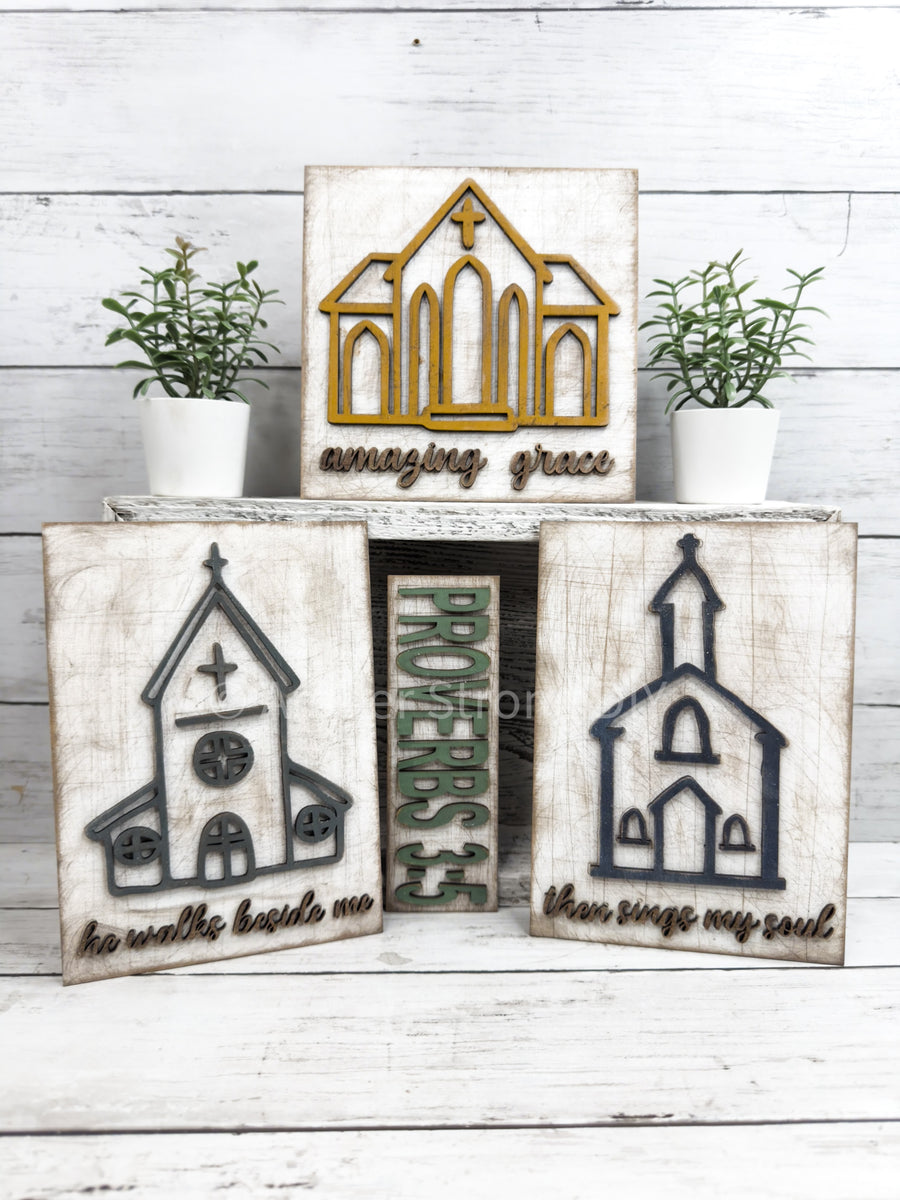 Scripture and Churches DIY Kit – The Makers Map - DIY with Amber