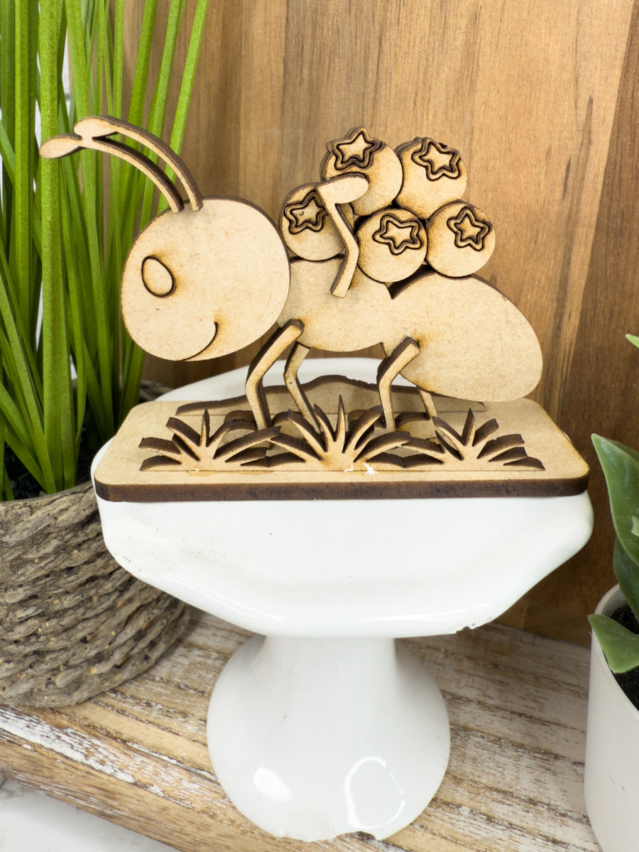 Tiny Ant with blueberries Sitter DIY Kit – The Makers Map - DIY with Amber