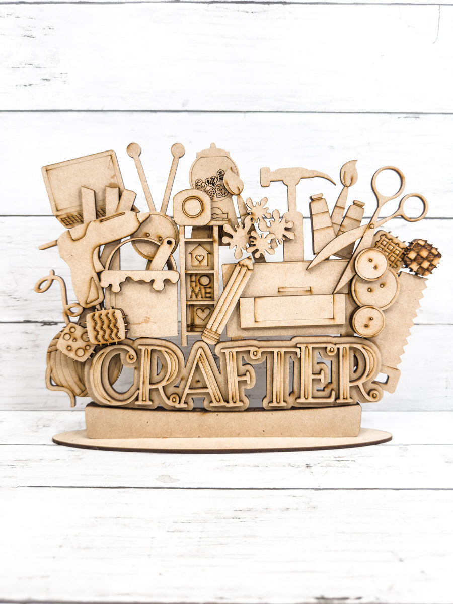 Short Base for Interchangeable SLOT inserts DIY Craft Kit – The Makers ...