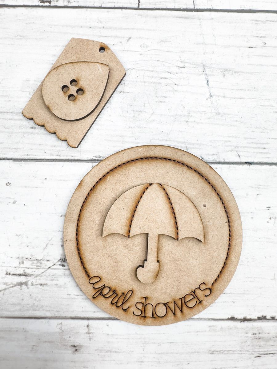 Mini April Showers ROUND insert Interchangeable – The Makers Map - DIY ...