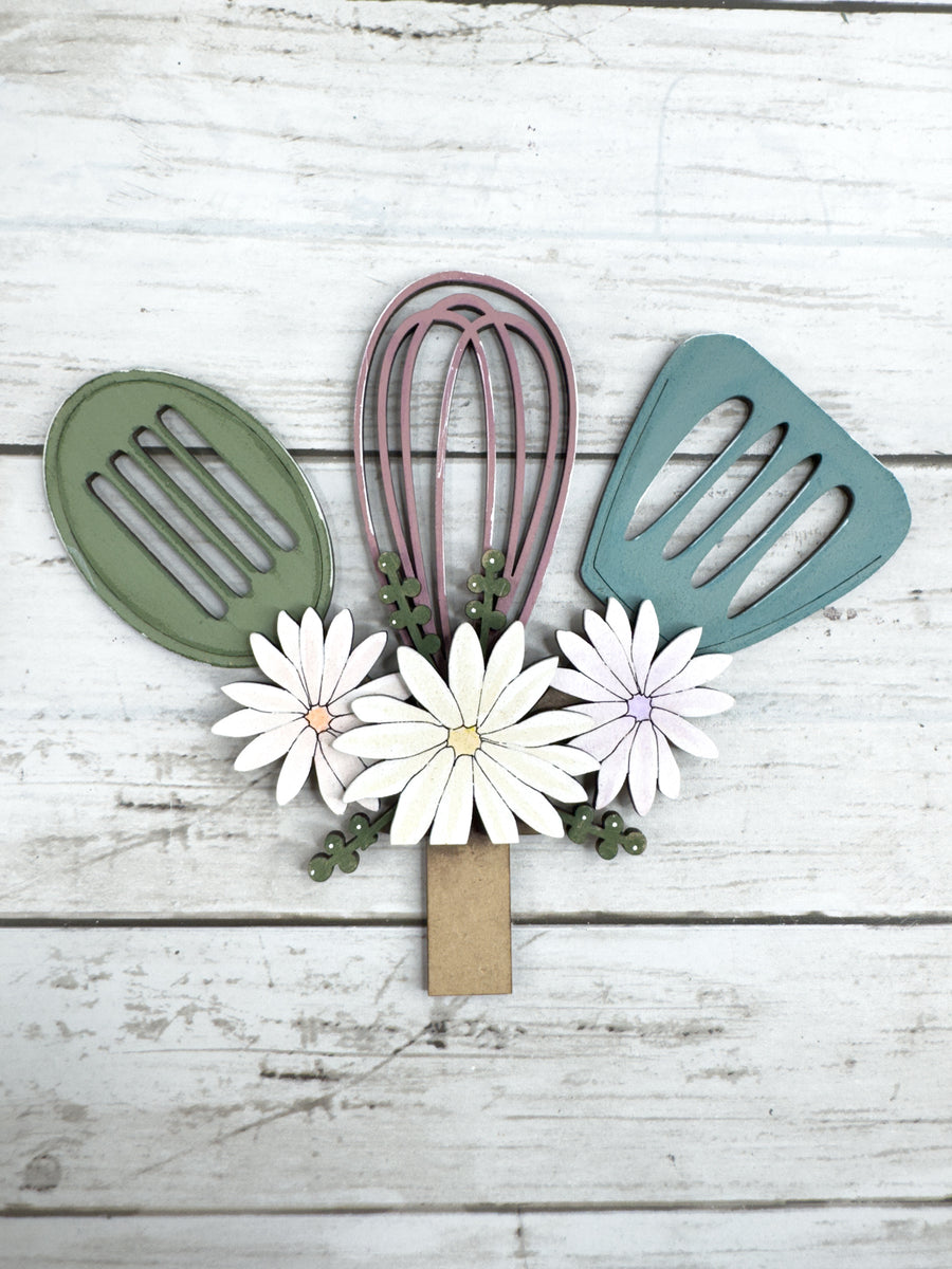 Kitchen Utensils Insert for Spindle Base – The Makers Map - DIY with Amber