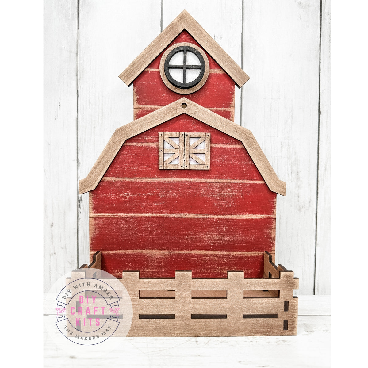 Barn Box Base for Interchangeable inserts DIY Craft Kit – The Makers ...