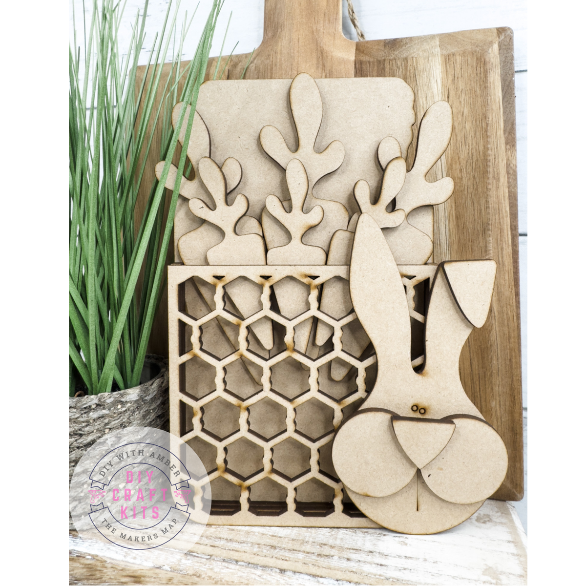 Honeycomb Pocket Easter Mason Jar DIY Kit – The Makers Map - DIY with Amber