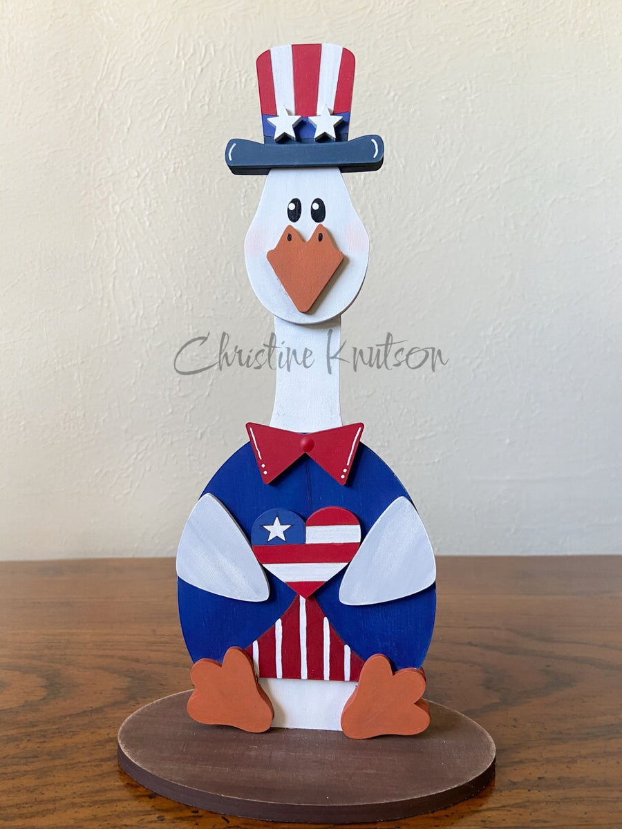 Patriotic Outfit for Interchangeable Goose DIY Kit – The Makers Map ...