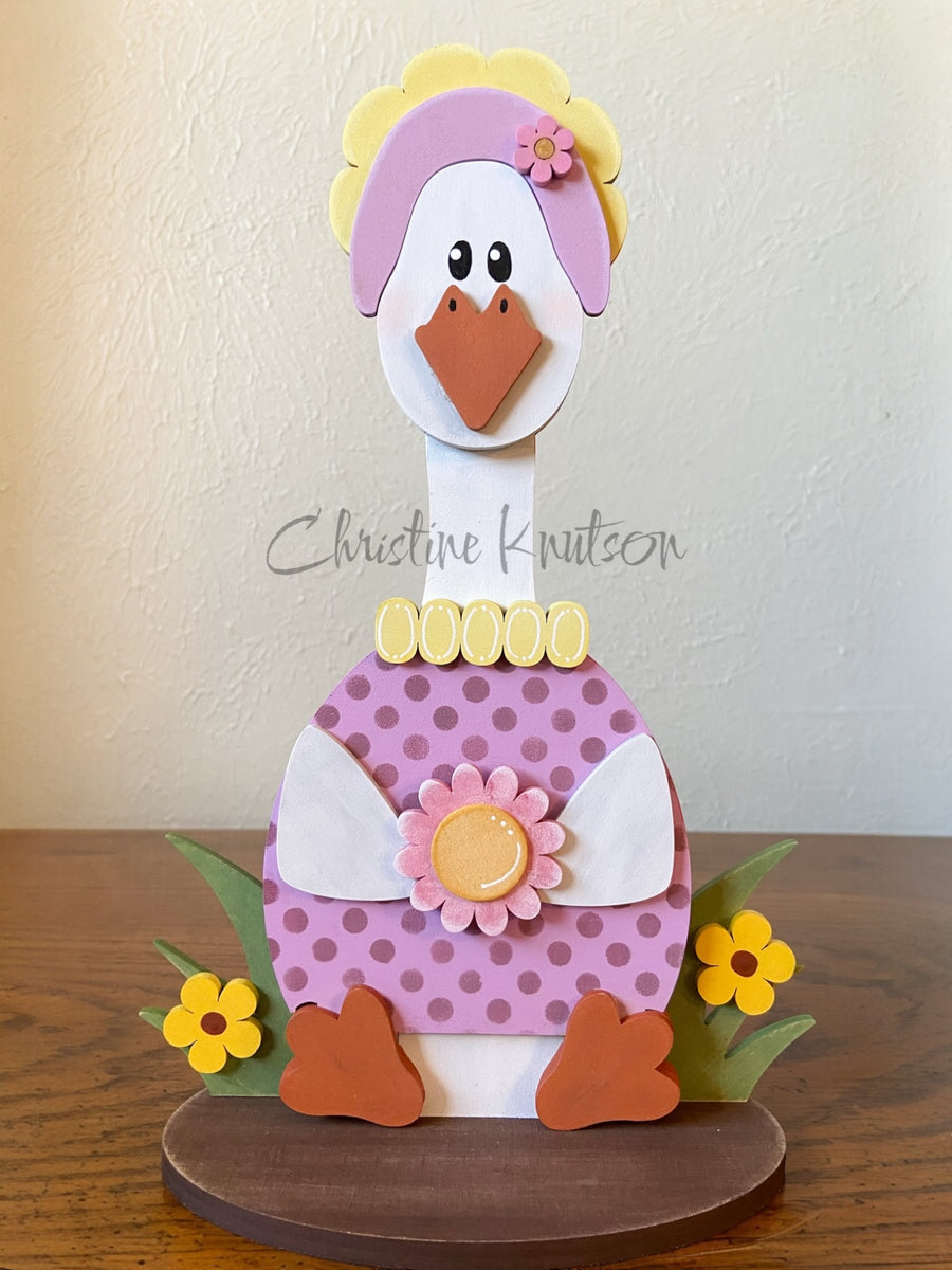 Bonnet Spring Outfit for Interchangeable Goose DIY Kit – The Makers Map ...