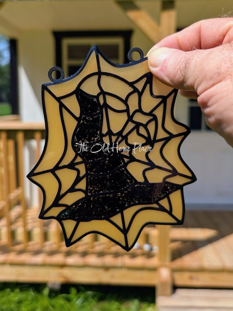 BULK Style 135 Witch Hat Spider Web Laser Cut Outline Frame Blank – The ...
