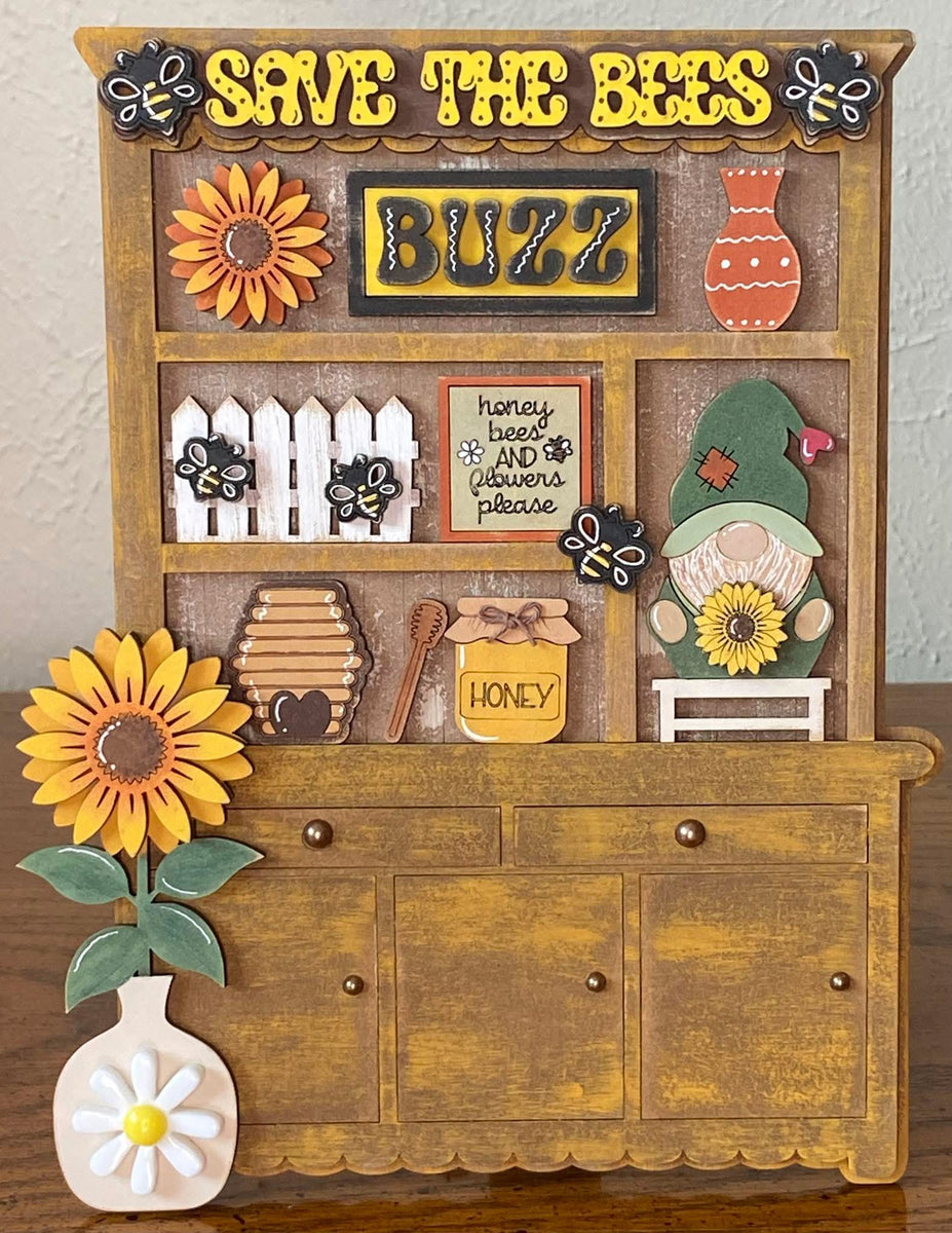 Mini Bees Hutch DIY Craft Kit – The Makers Map - DIY with Amber