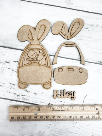 Personalized Easter Name Tag DIY Kit – DIY with Amber