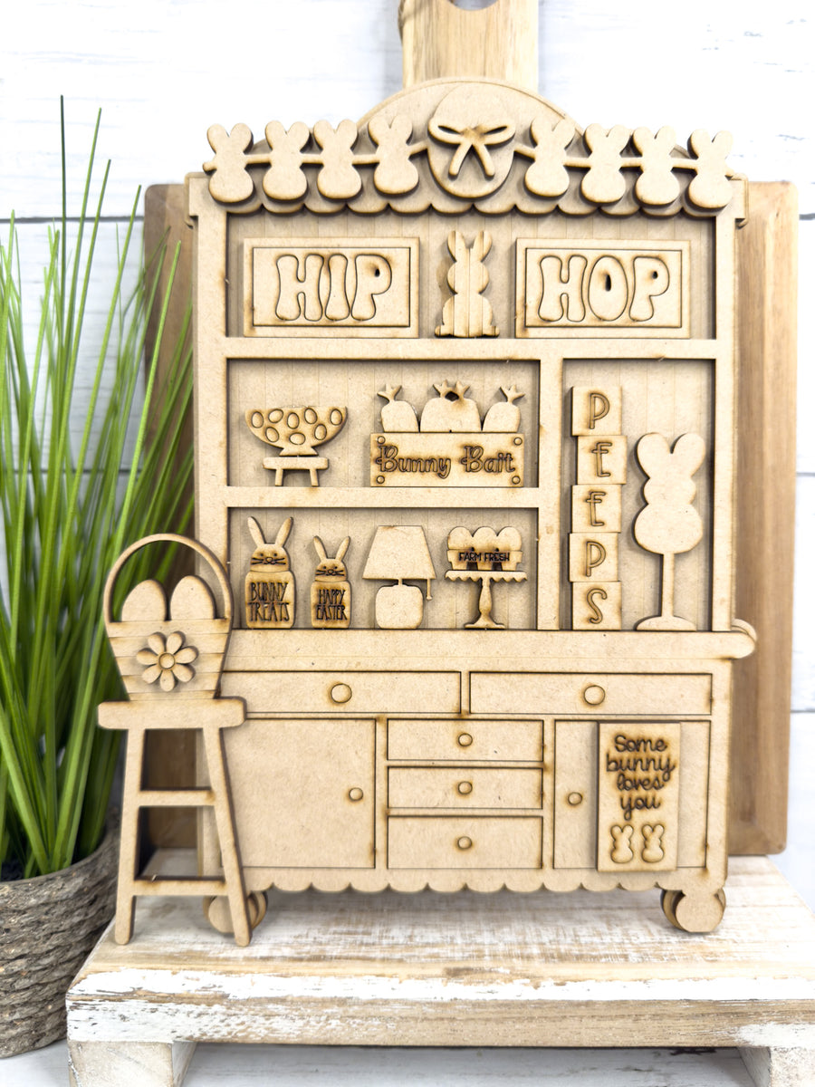 Fancy Mini Bunny Hutch DIY Craft Kit – The Makers Map - DIY with Amber