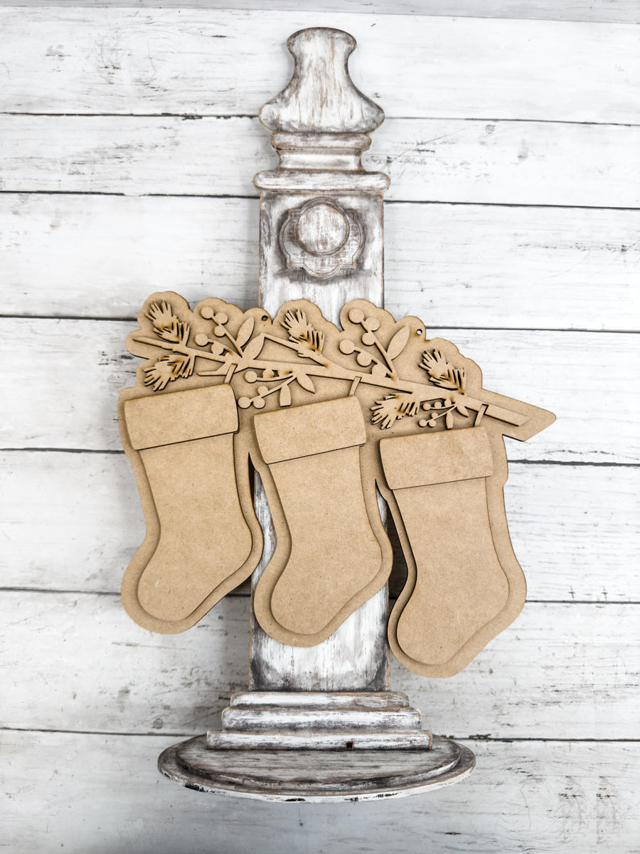 Stockings Hanger DIY Kit – The Makers Map - DIY with Amber