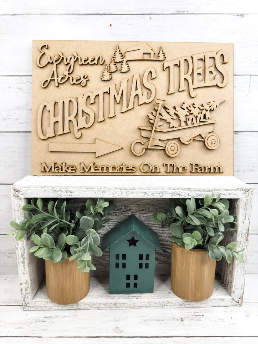 Evergreen Acres Sign DIY Kit – The Makers Map - DIY with Amber