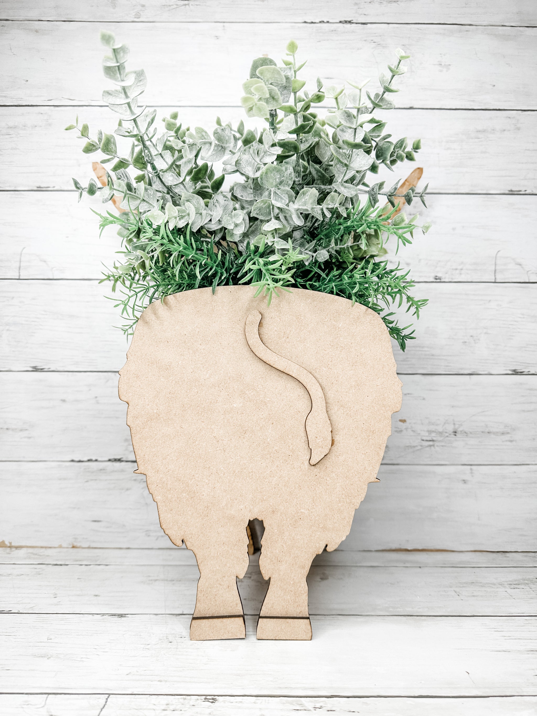 Highland Cow Planter Box DIY Kit – DIY with Amber