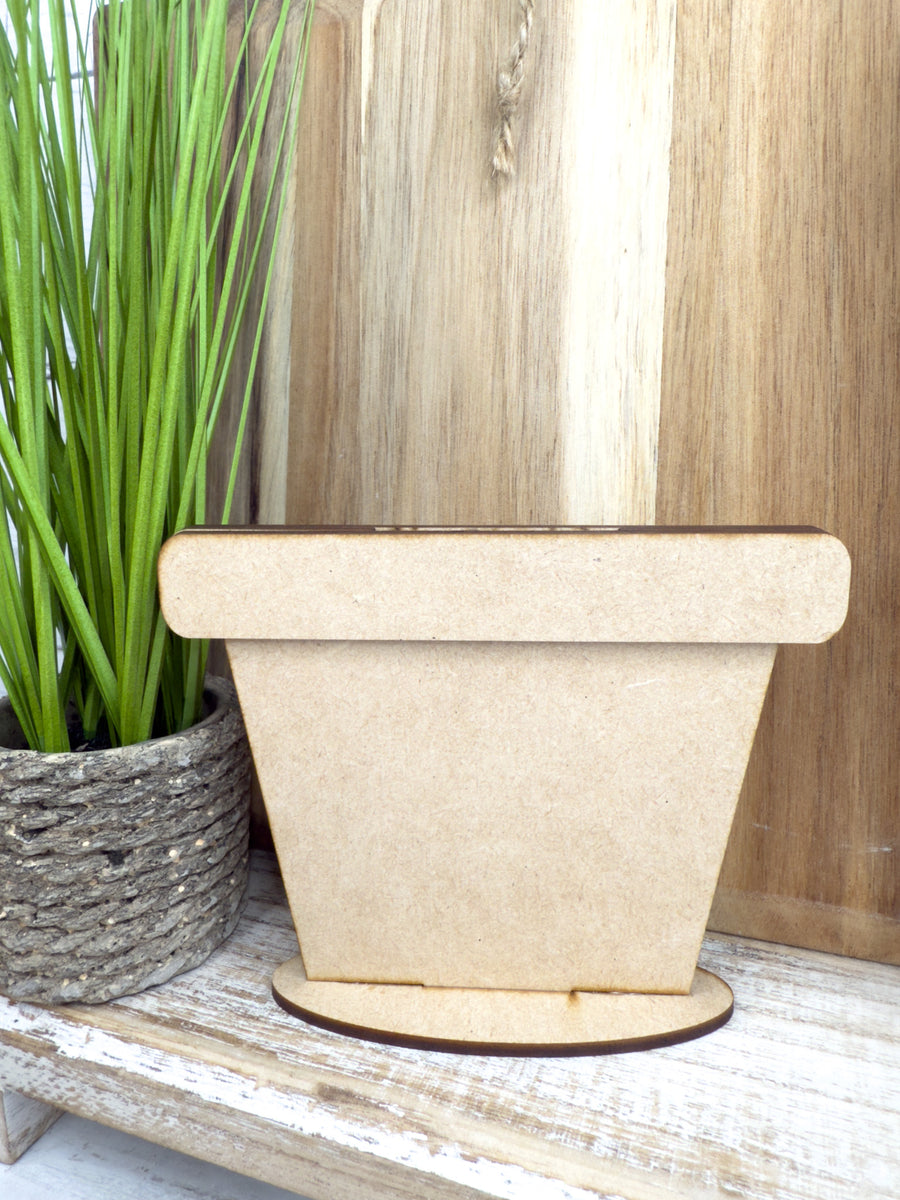 Mini Flower Pot Sitter Interchangeable Base DIY Kit – The Makers Map ...