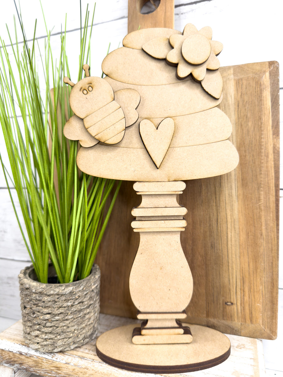 Bee Hive Insert for Spindle Base – The Makers Map - DIY with Amber