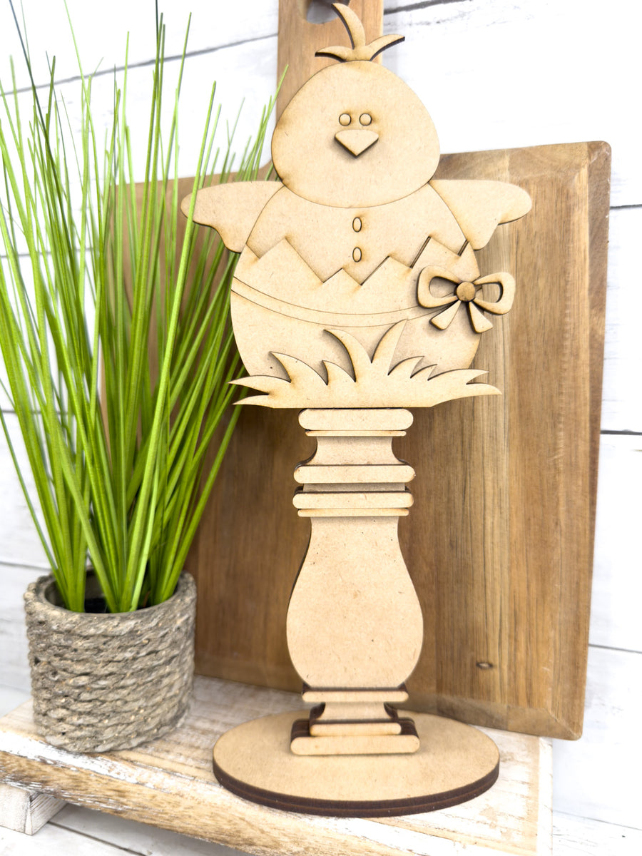 Easter Chick Insert for Spindle Base – The Makers Map - DIY with Amber