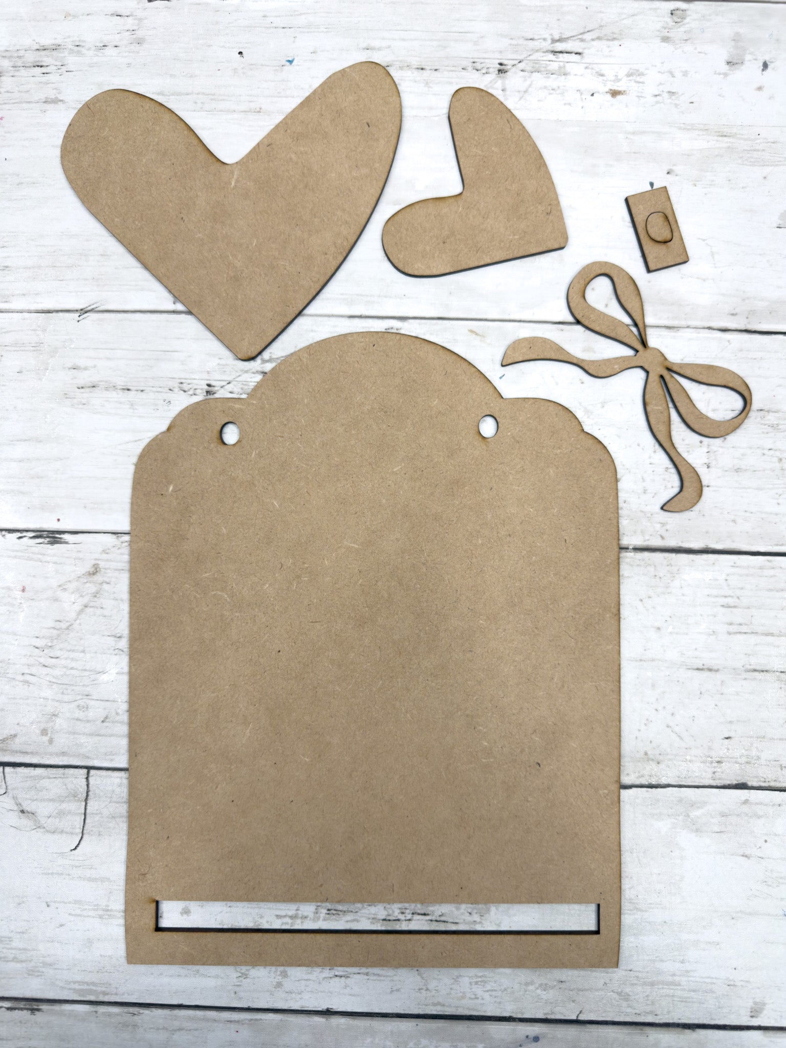 Primitive Heart Macrame Hanging Sign DIY Kit – The Makers Map - DIY ...