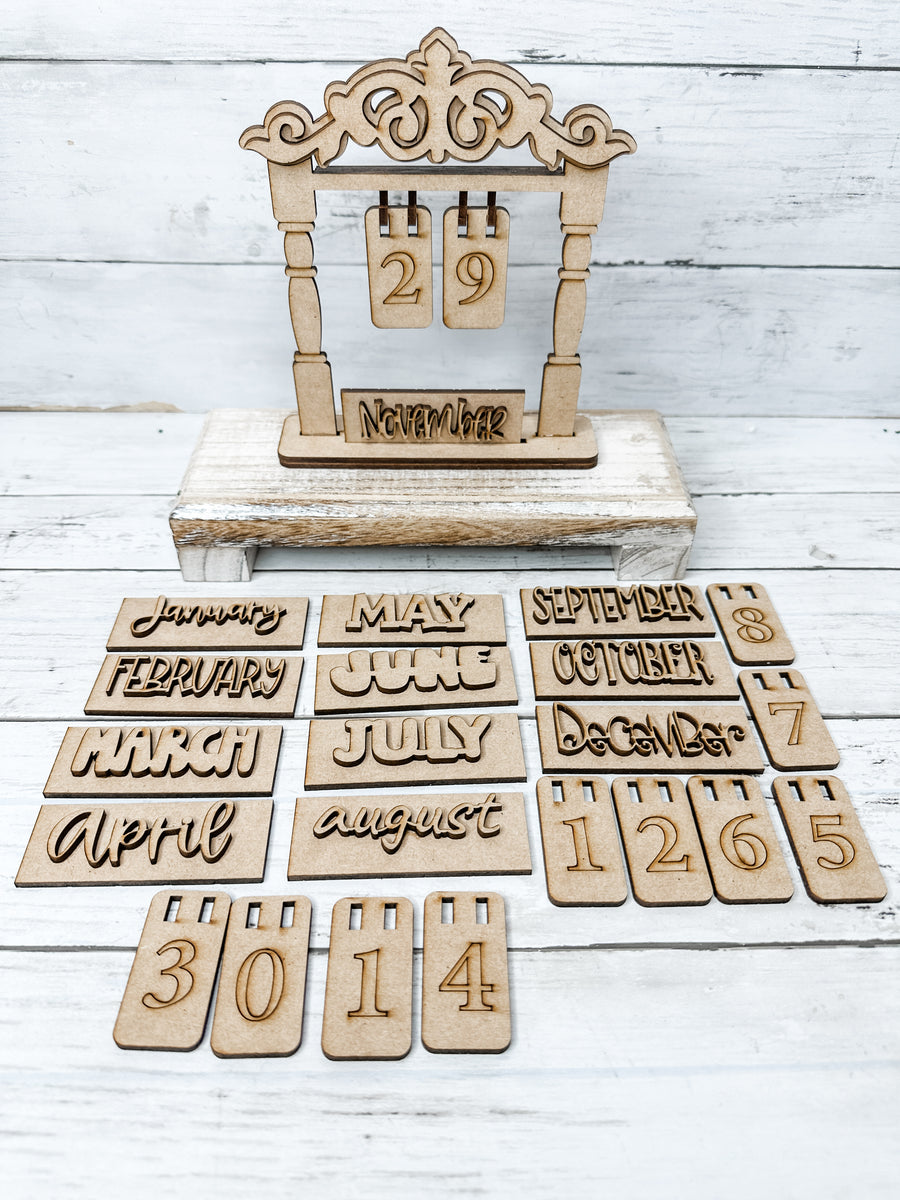 Crafty Crate Calendar Jan 2024 Past Box Kit (non-subscription) – The ...