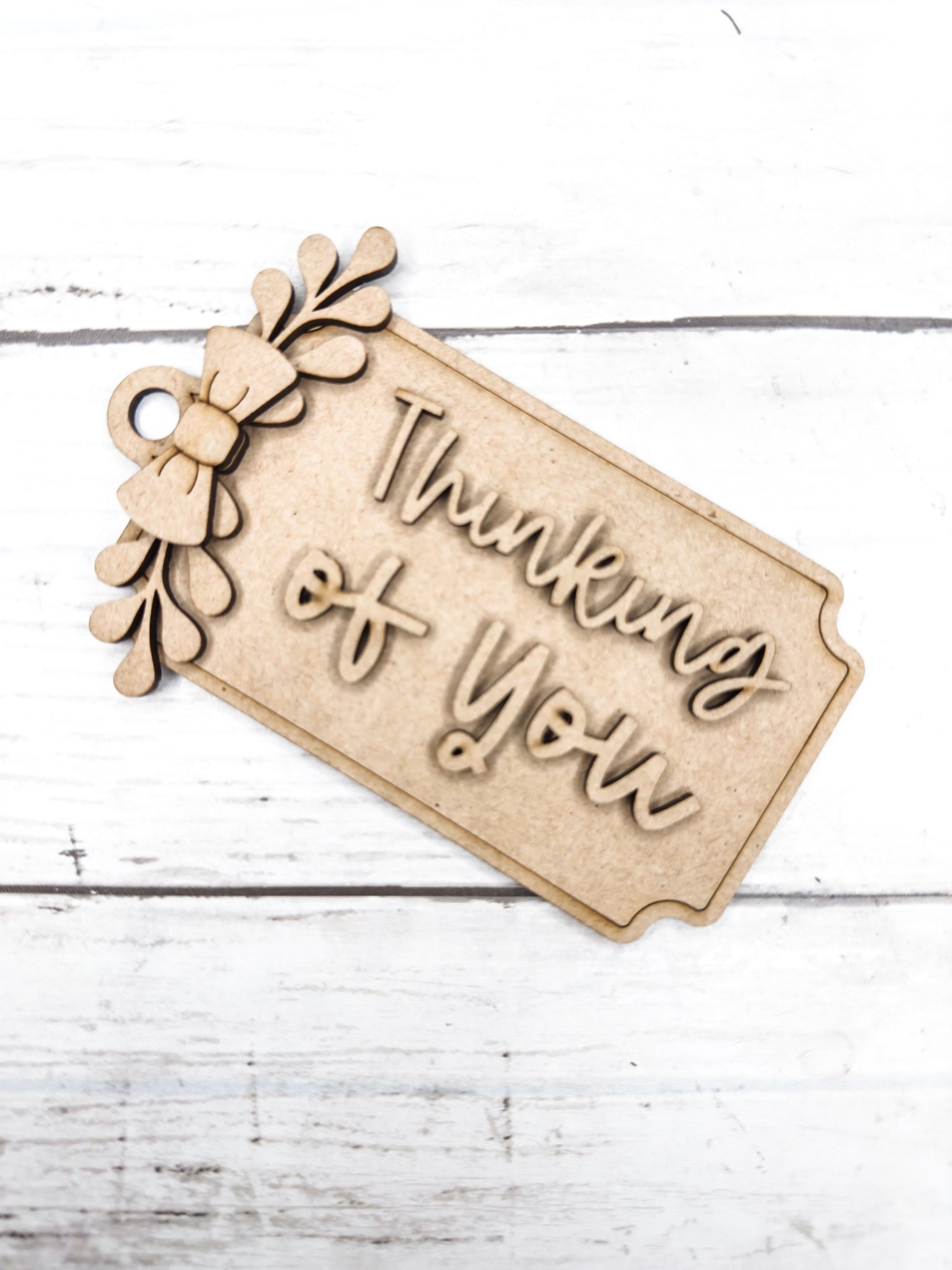 Thinking of You Gift Tag DIY Kit – DIY with Amber