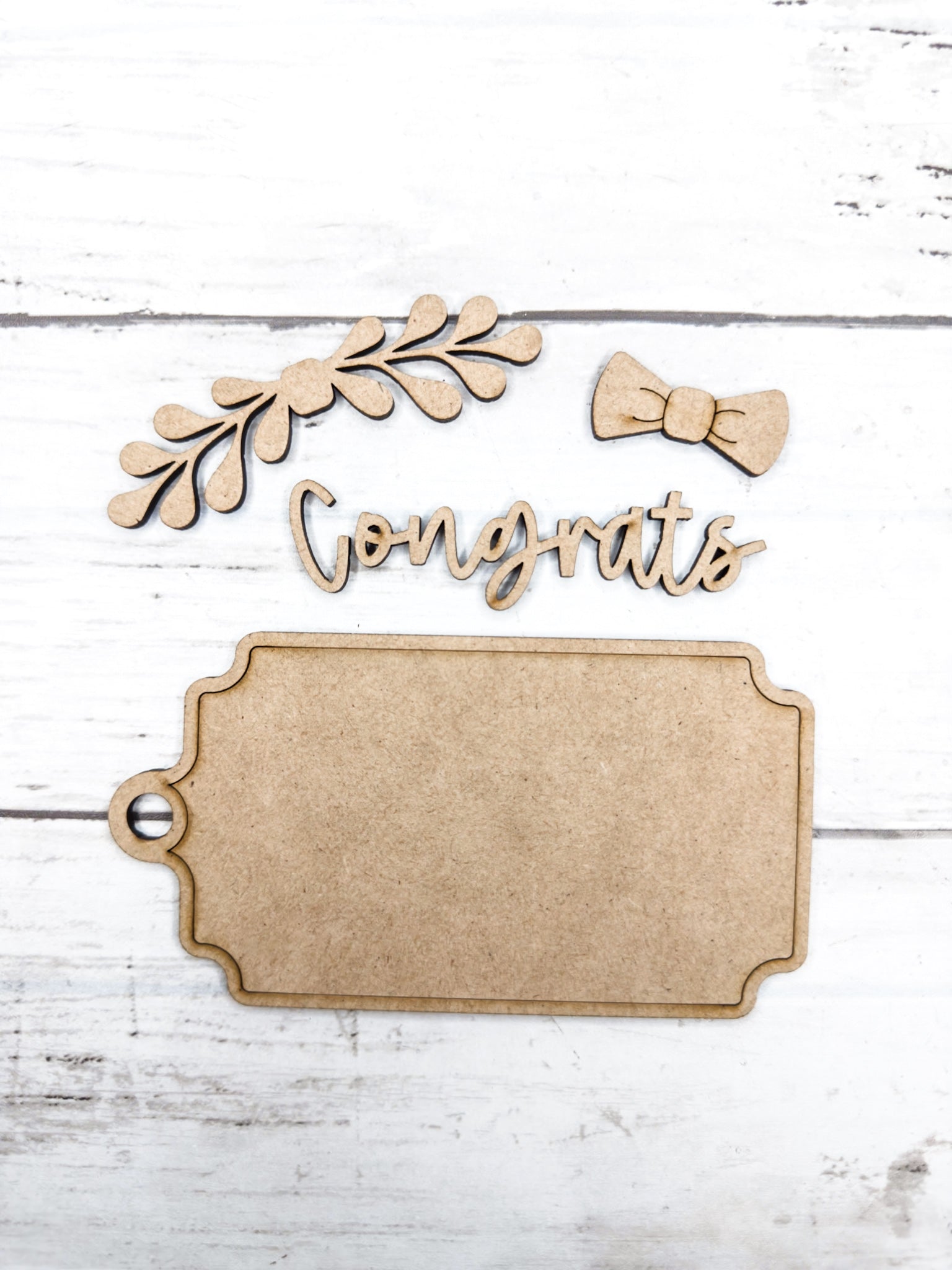 Congrats Gift Tag DIY Kit – DIY with Amber