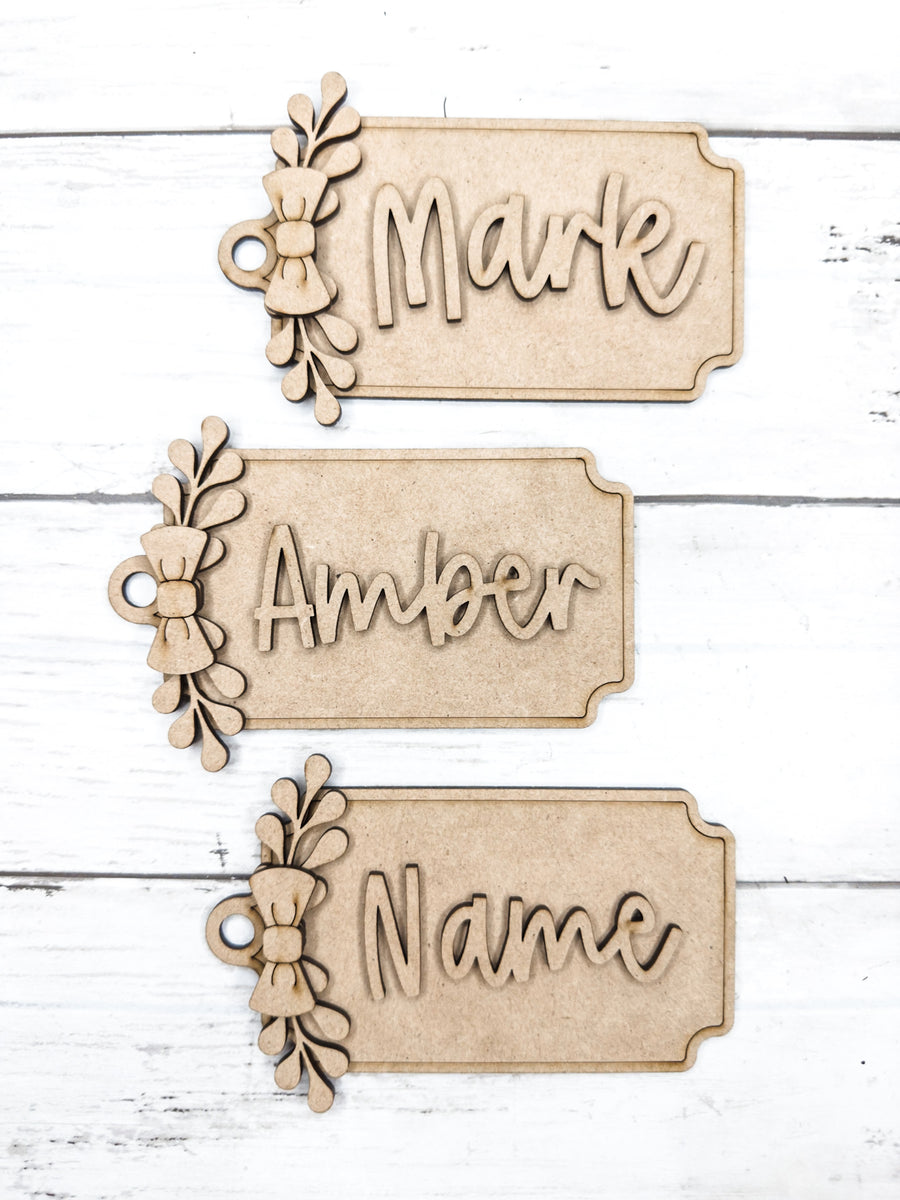 Personalized Everyday Name Tag DIY Kit – The Makers Map - DIY with Amber