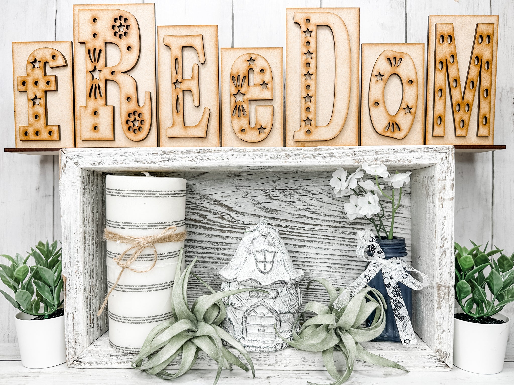 Wide Freedom Block Sign DIY Kit – DIY with Amber