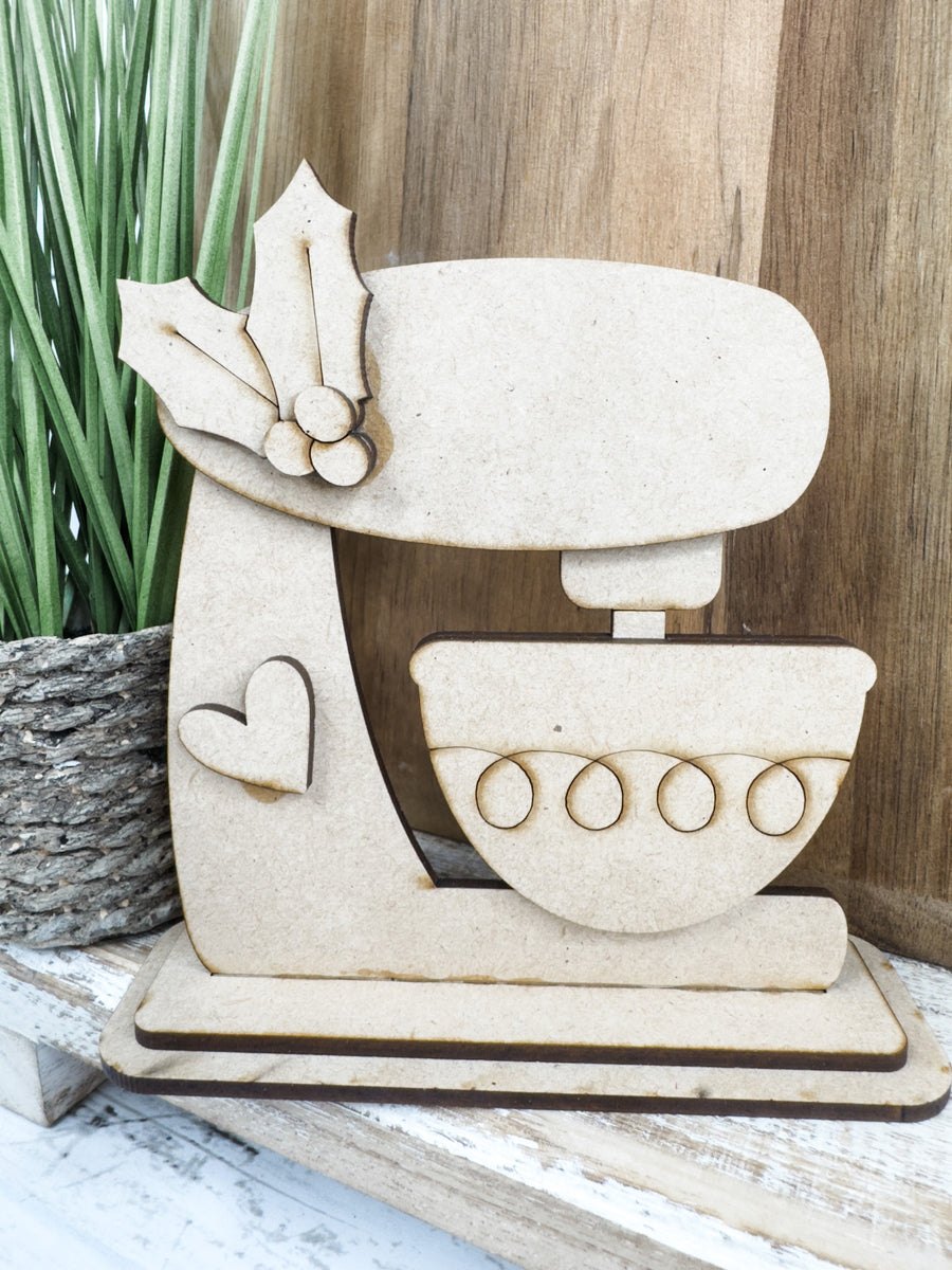 Mini Christmas Kitchen Mixer DIY Kit – The Makers Map - DIY with Amber