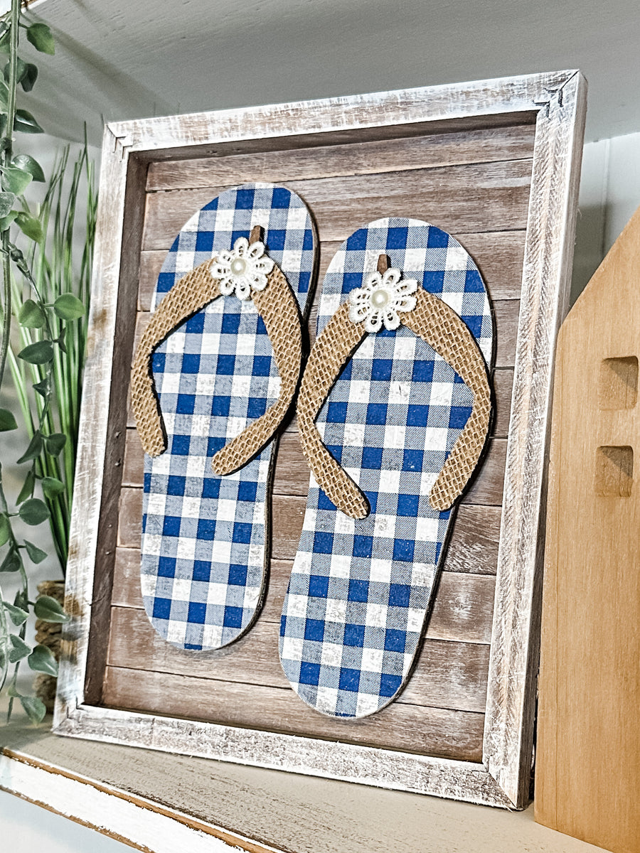 Budget Flip Flops Cut Out DIY Kit – The Makers Map - DIY with Amber