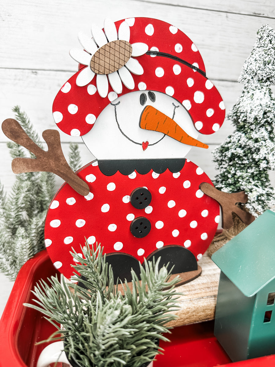 Snow Girl DIY Kit – The Makers Map - DIY with Amber