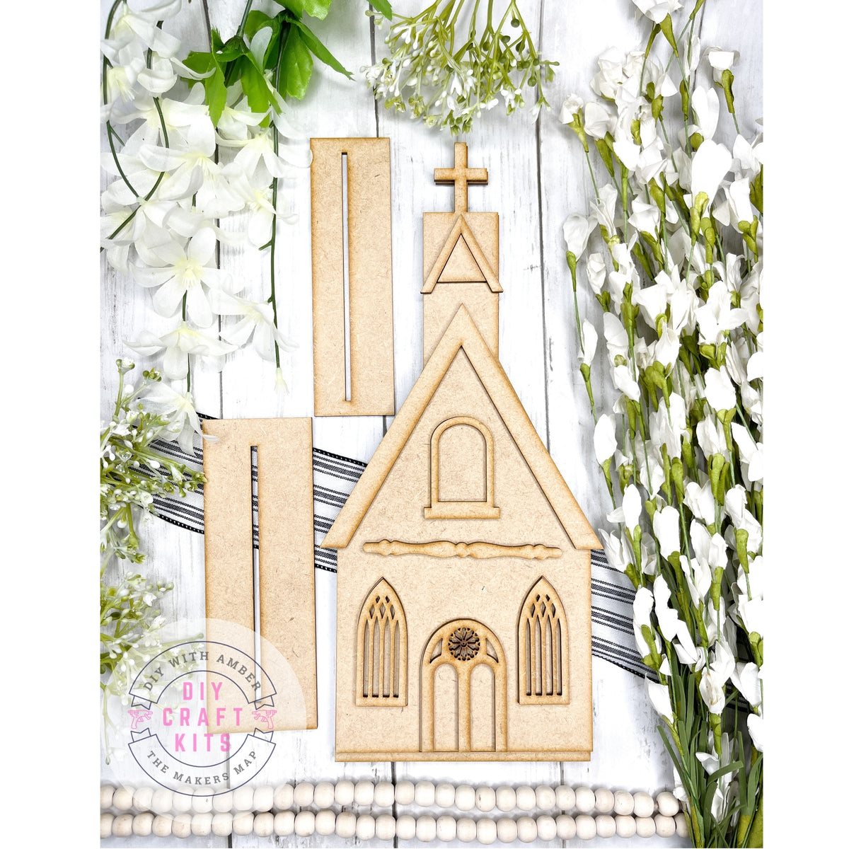 Large Church DIY Kit – The Makers Map - DIY with Amber
