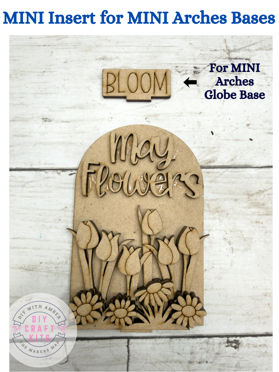 MINI May Flowers Arch Insert for Interchangeable MINI Arches Bases ...